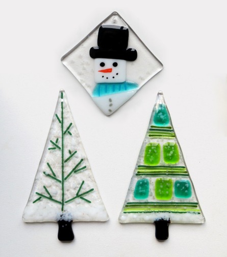 Crafts@Kirkgate: Fused glass Christmas decoration taster session ...